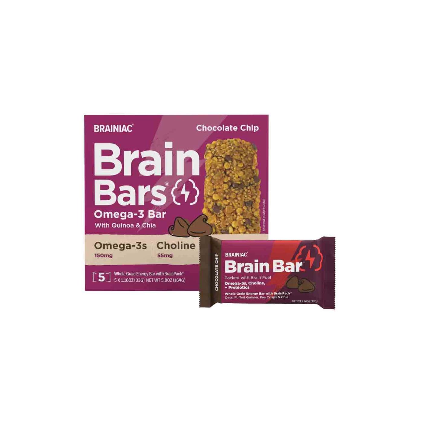 Chocolate Chip Bars, 5 Ct