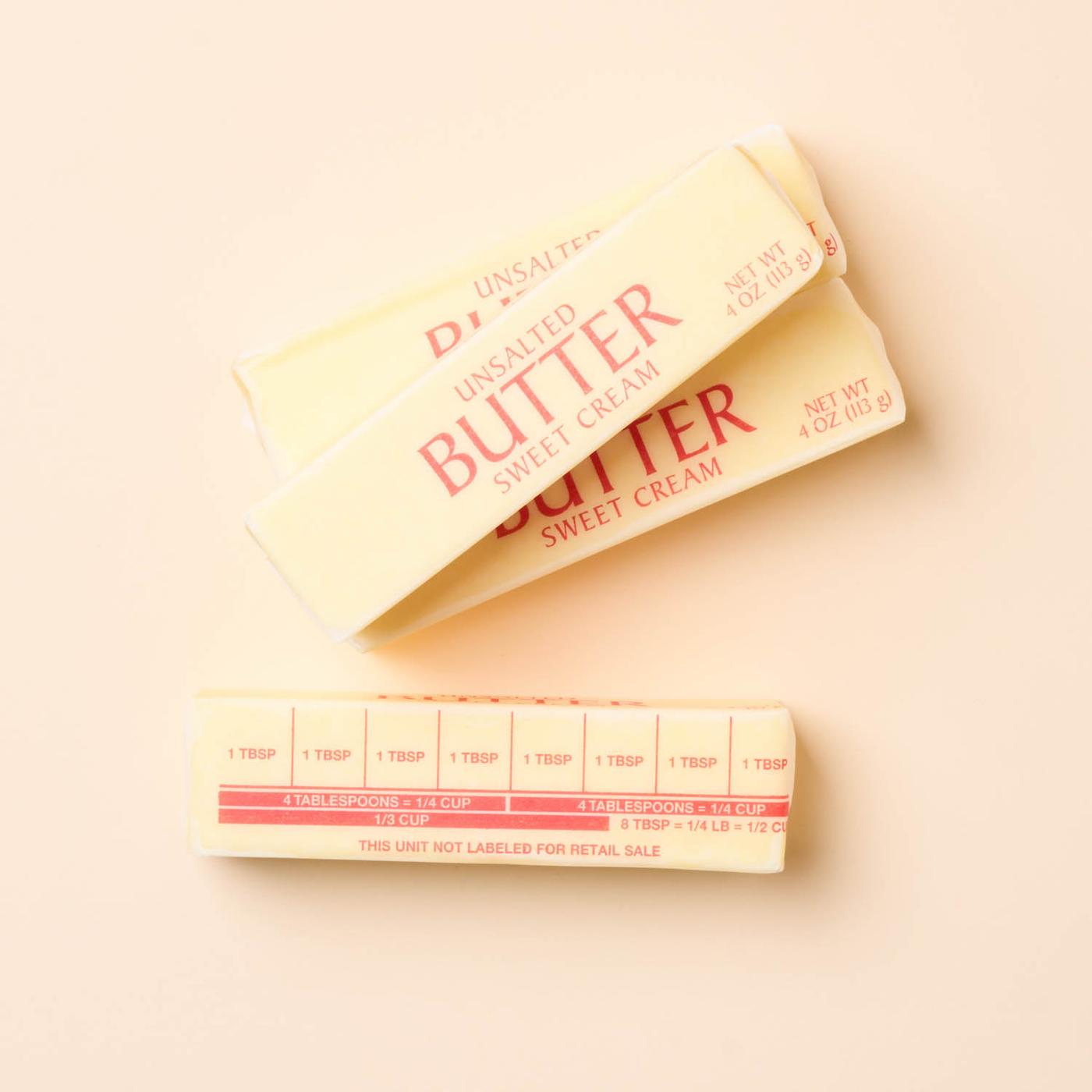 Grade AA Unsalted Butter, 1 Lb
