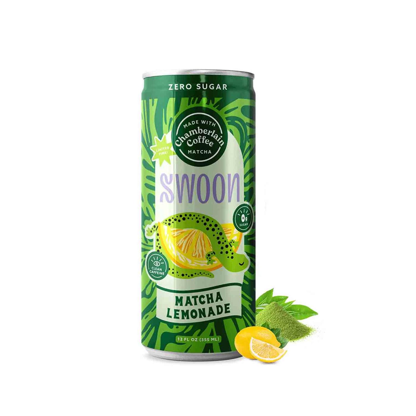 Matcha Lemonade, Zero Sugar, 12 Fl Oz