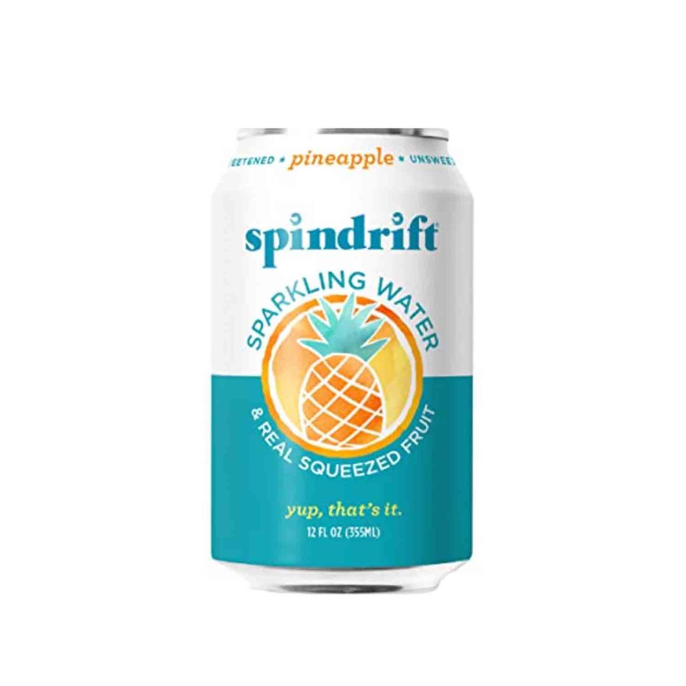 Sparkling Water, Pineapple, 16 Fl Oz