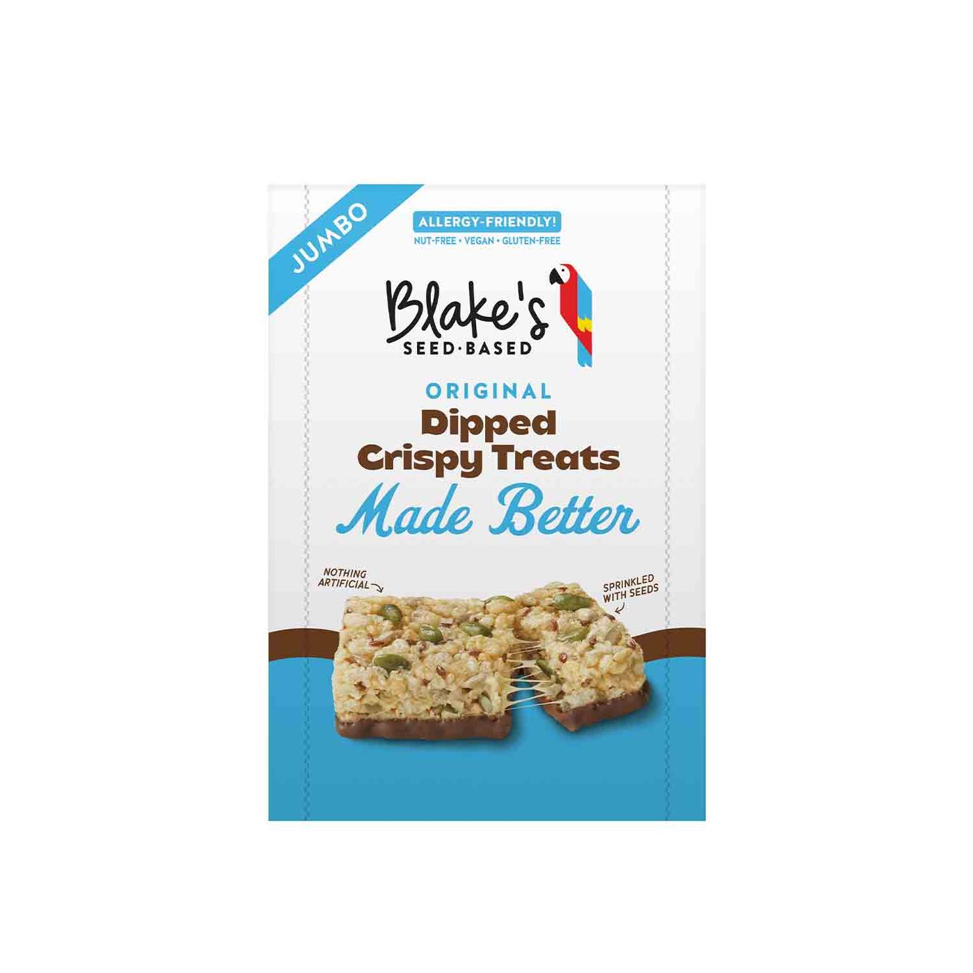 Jumbo Chocolate Dipped Crispy Treat, 12 Ct