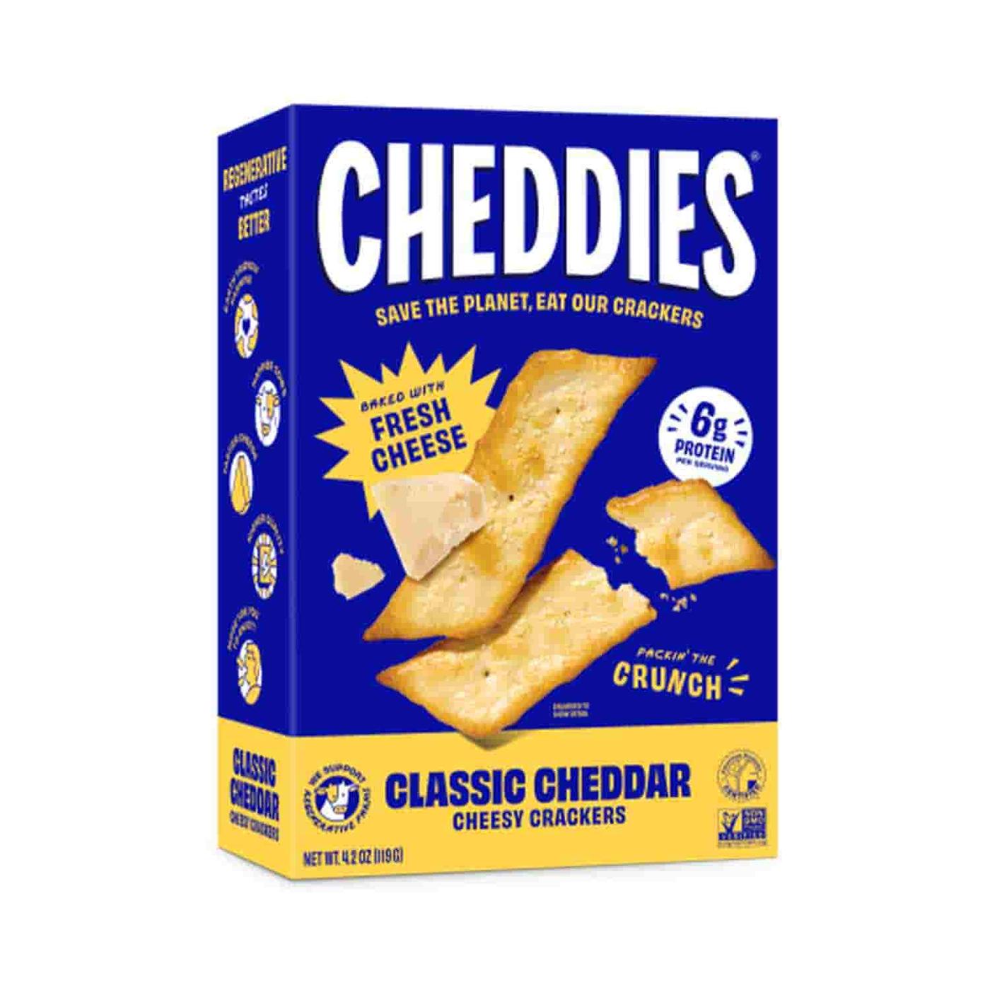 All Natural Cheese Crackers, Classic Cheddar, 4.2 Oz