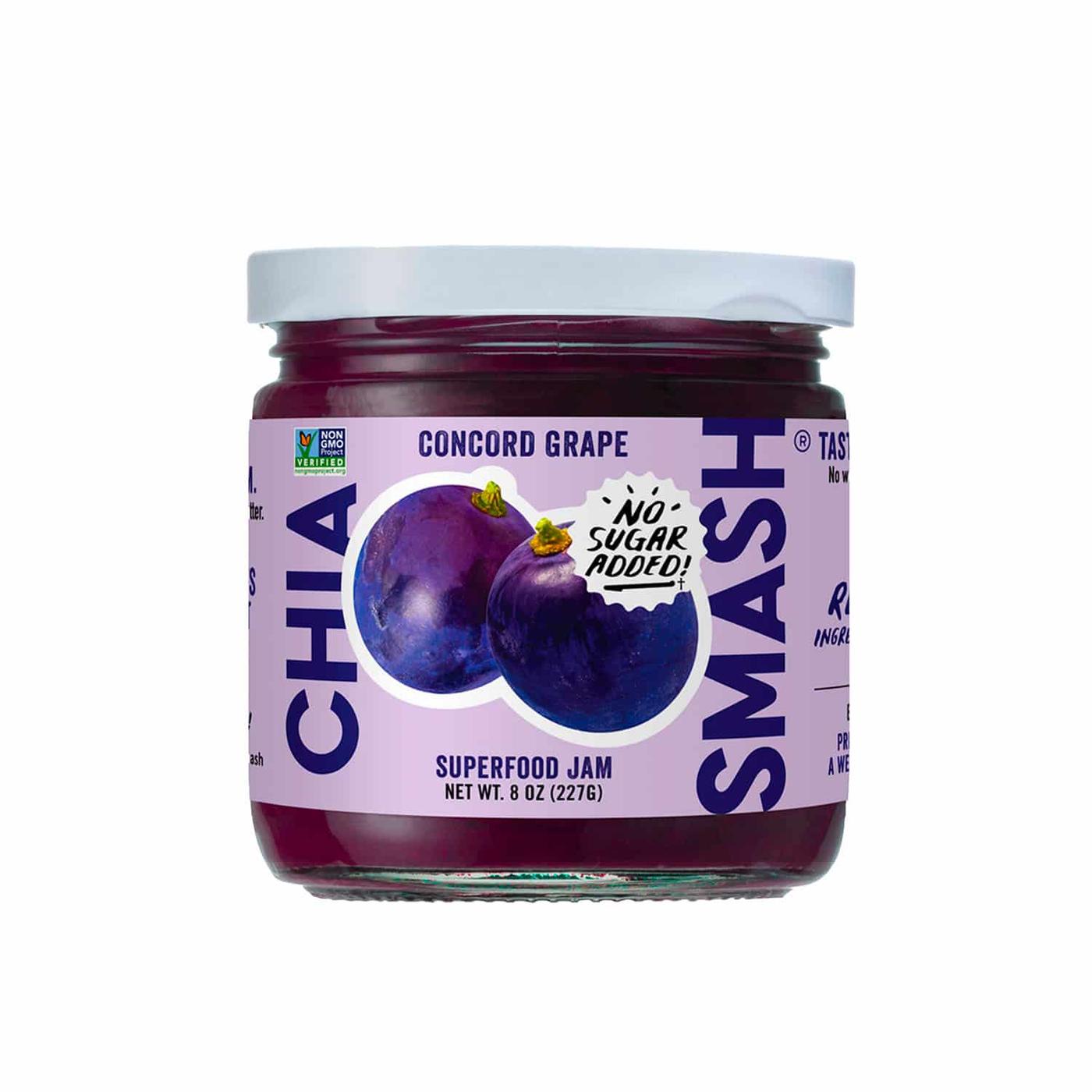 Upcycled Superfood Jam, Concord Grape, 8 Oz