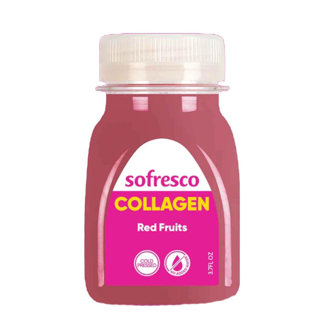 Collagen Shot, Red Fruits, 3.7 Fl Oz