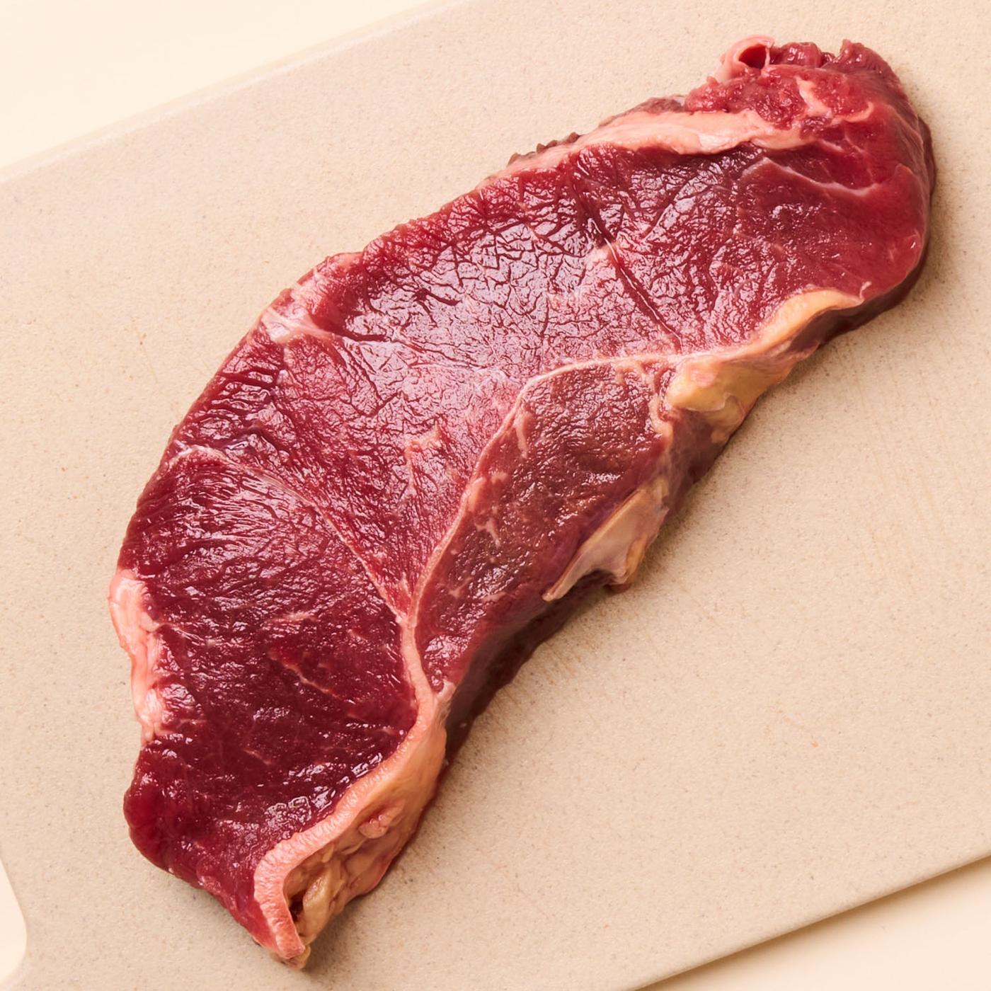 Strip Steak, 100% Grass-Fed Beef, 10 Oz