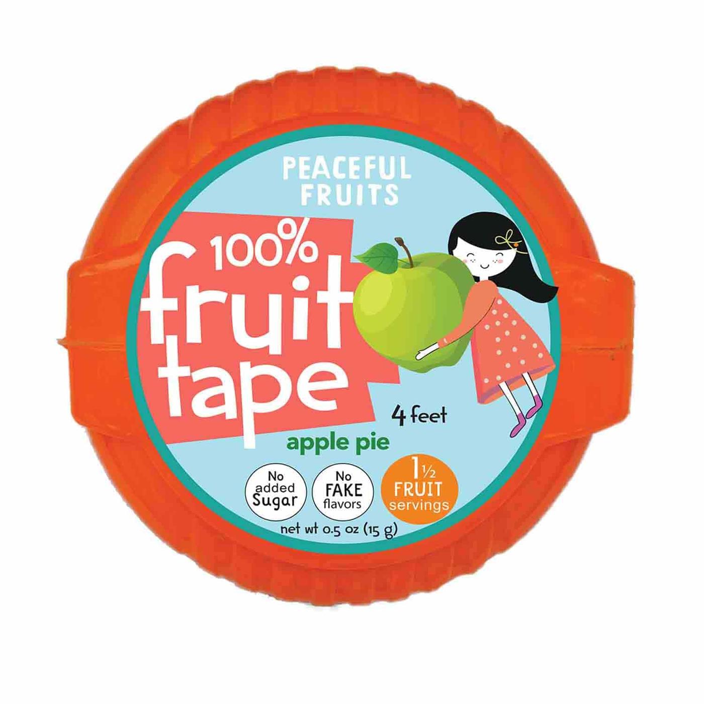 100% Fruit Tape, Apple Pie, 0.5 Oz