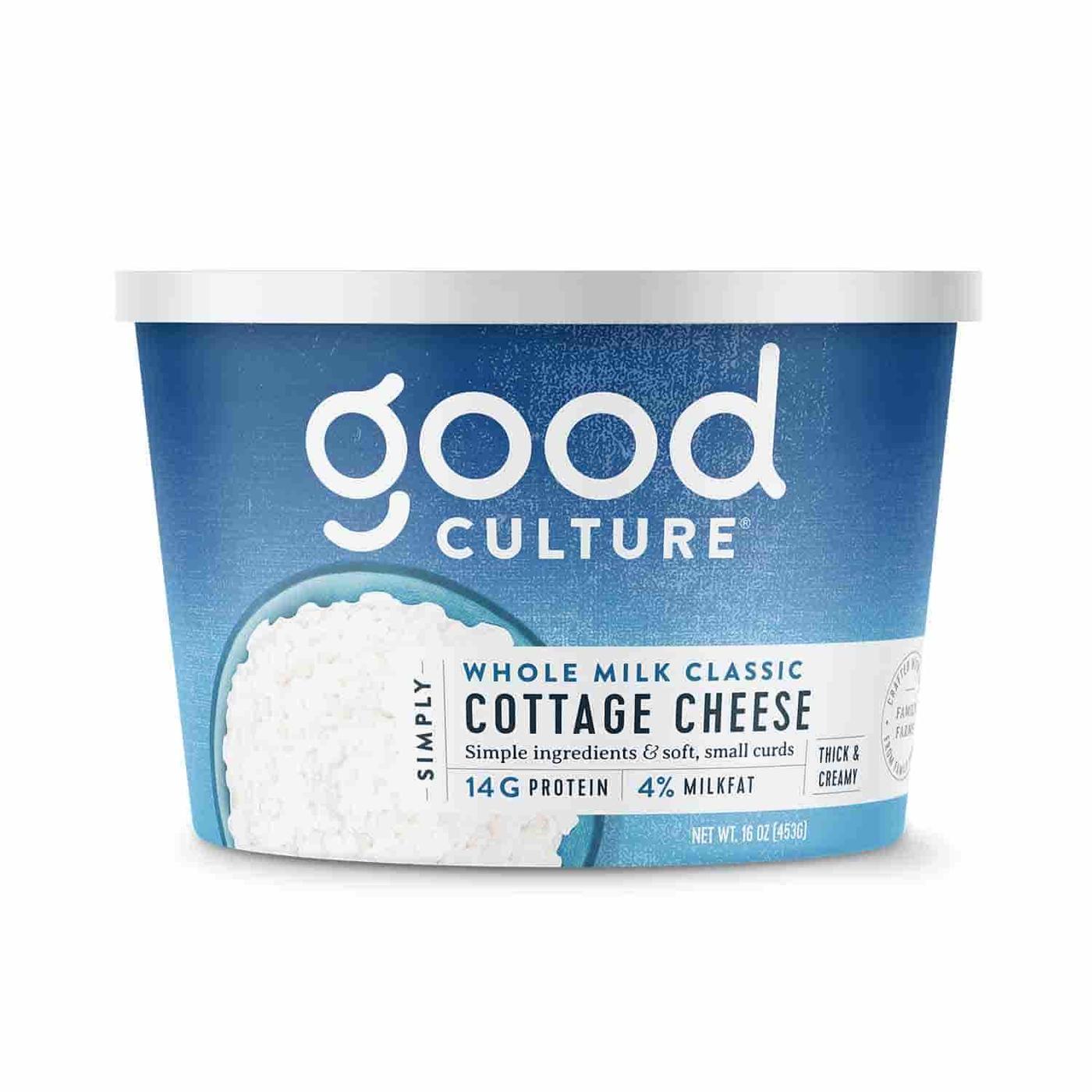 Cottage Cheese, Whole Milk Classic, 16 Oz