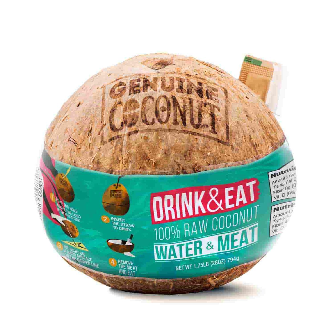 Drink & Eat Coconut, 28 Oz