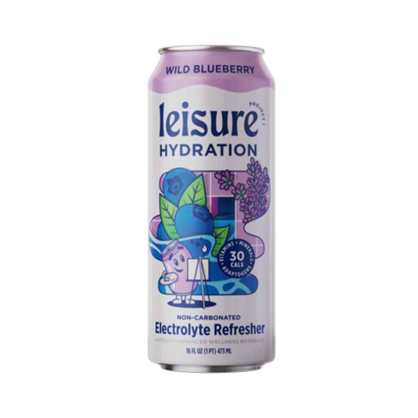 Electrolyte Refresher, Wild Blueberry, 16 Fl Oz