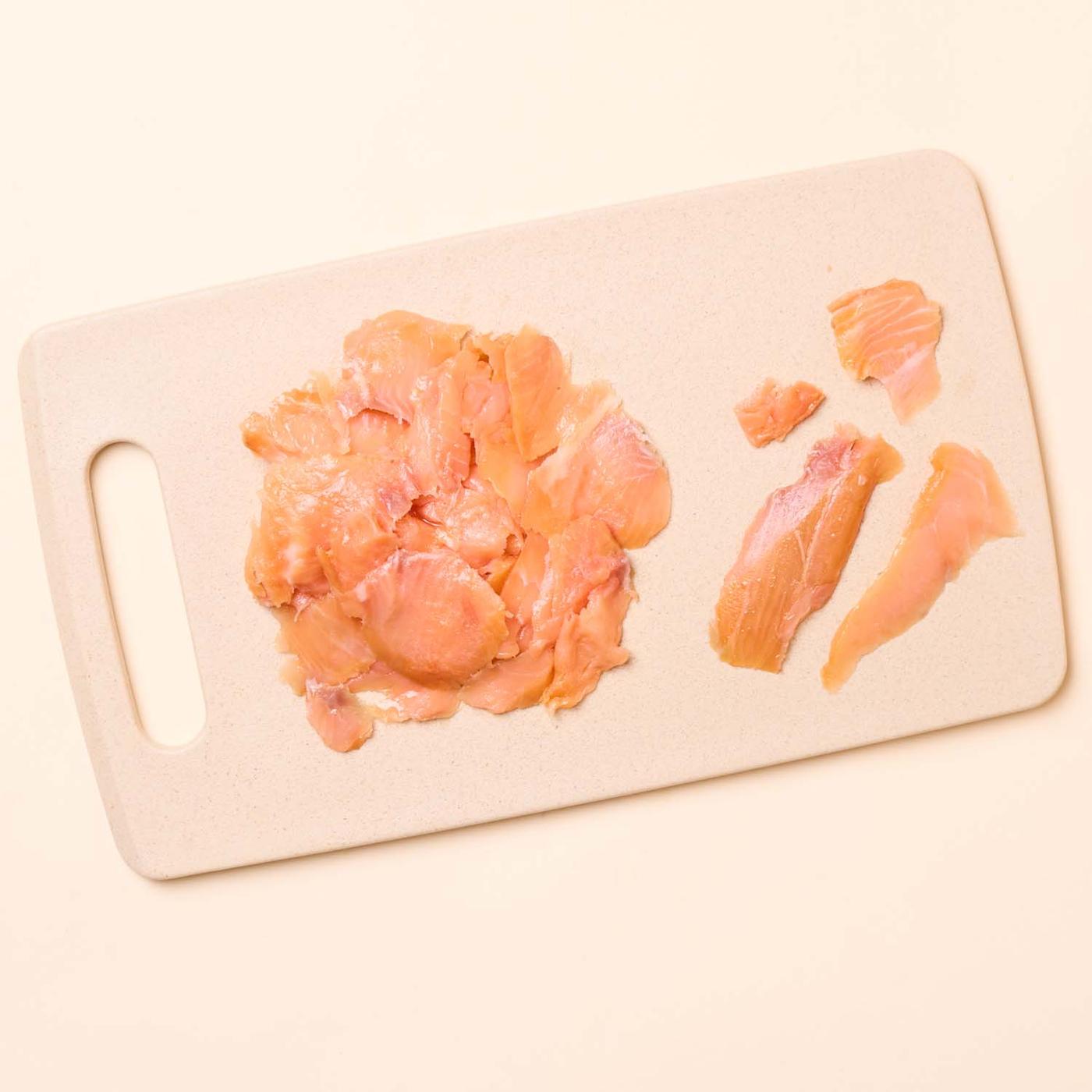 Smoked Salmon Trimmings, Sliced, 12 Oz