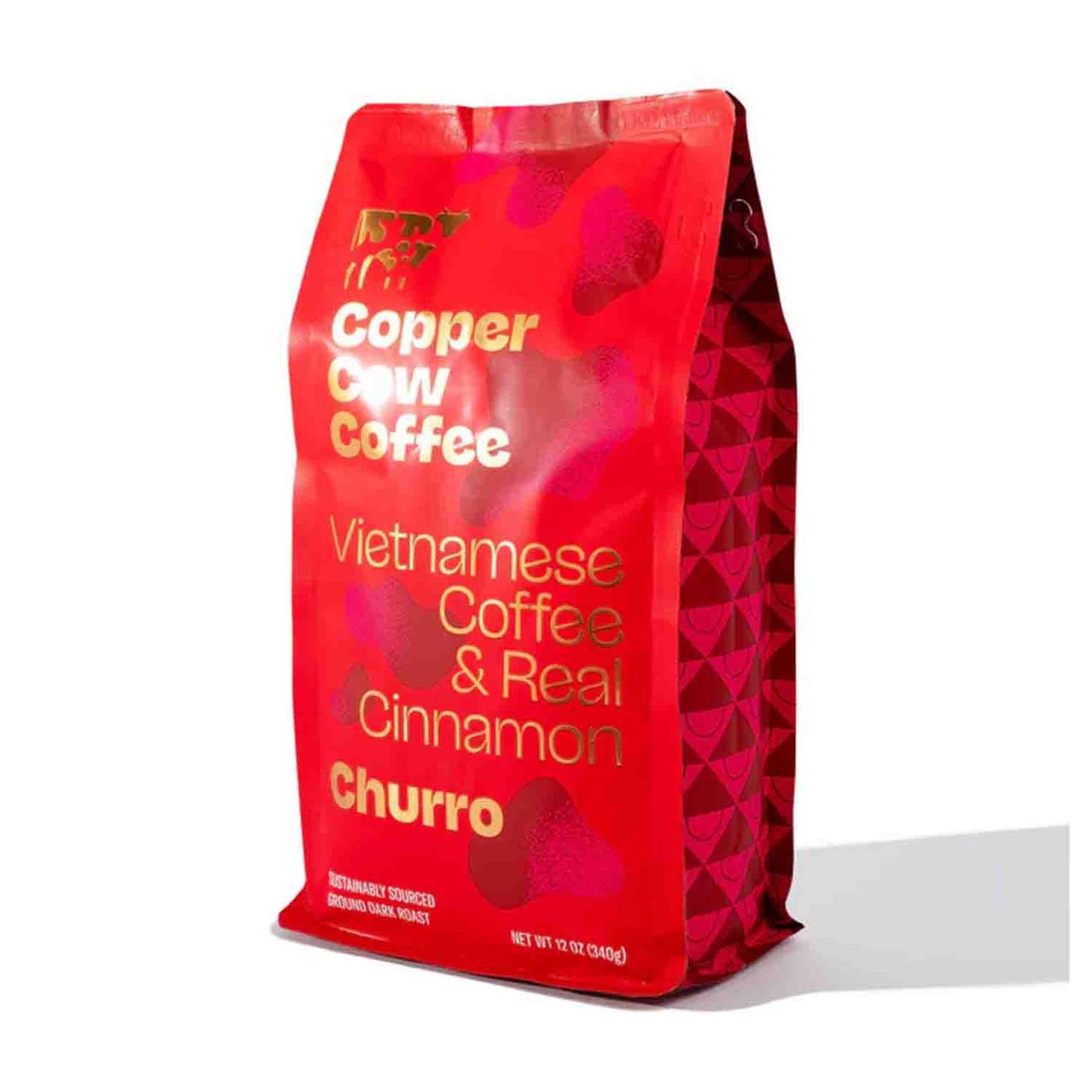 Vietnamese Ground Coffee, Churro, 12 Oz