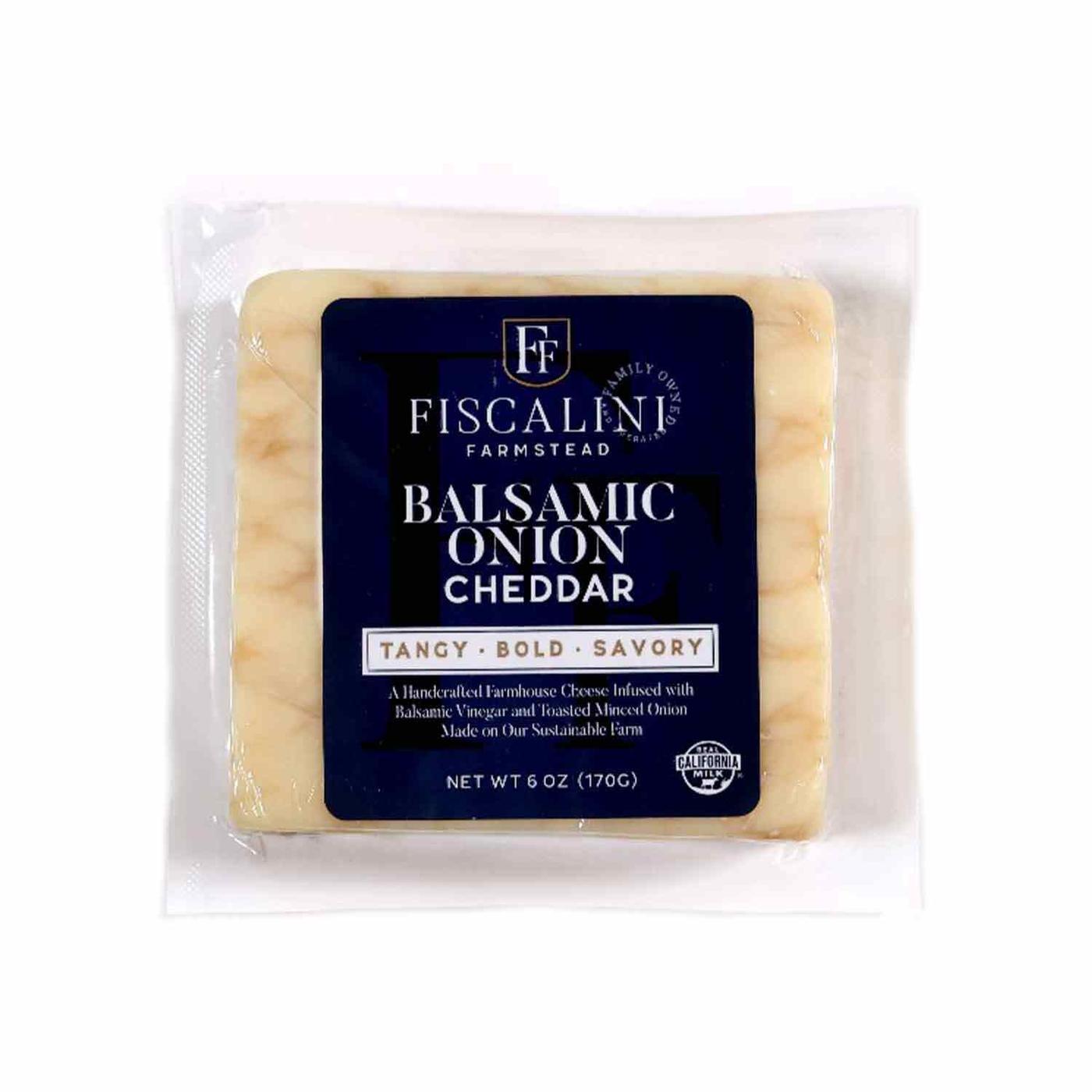 Balsamic Onion Cheddar Cheese, 6 Oz