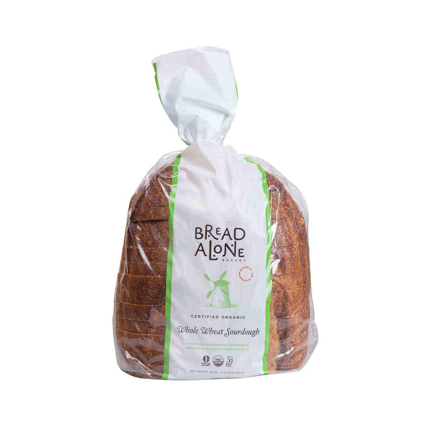 Organic Whole Wheat Sourdough Bread, 22 Oz